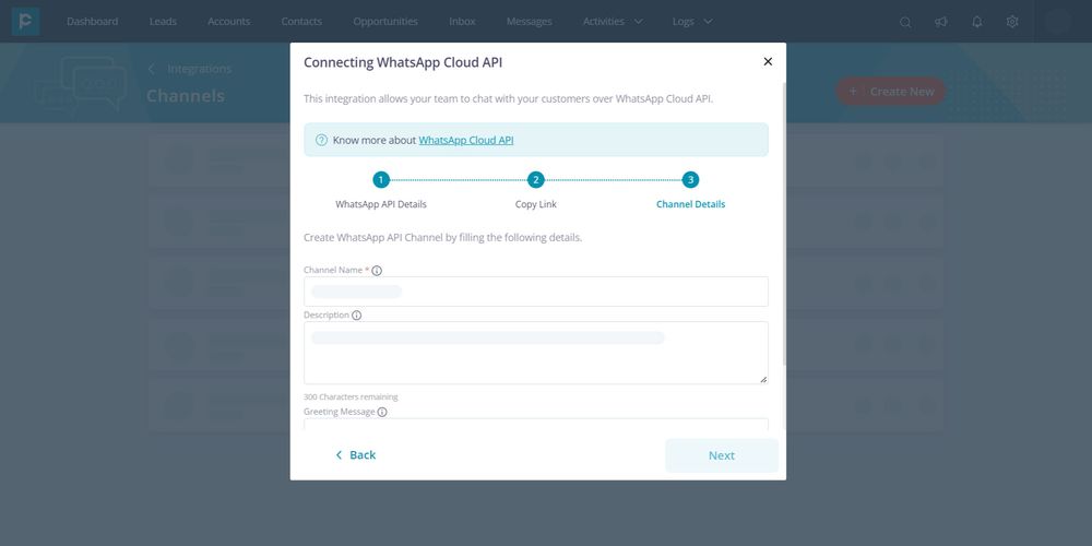 How to connect WhatsApp Cloud API with CRM? | Pepper Cloud Blog