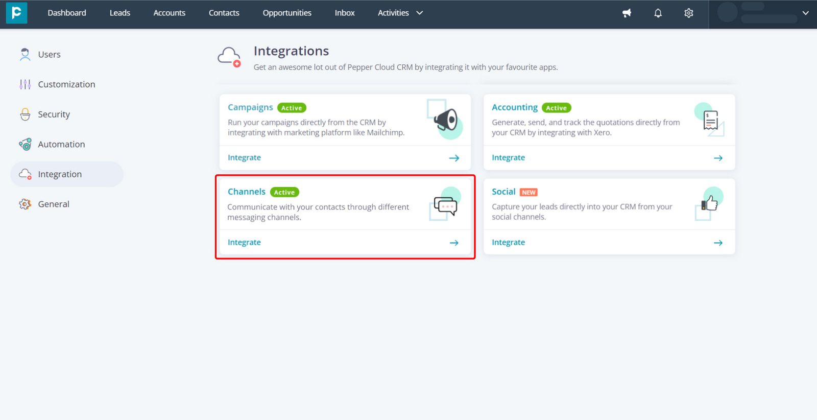 Guide for Telegram CRM integration | Pepper Cloud Blog